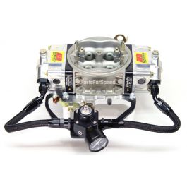 Fuel Pressure Regulator, Gauge, Bracket, Holley Carburetor Fuel lines ...