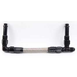 Barry Grant King Demon Braided Stainless Steel Fuel Line -8 AN Inlet